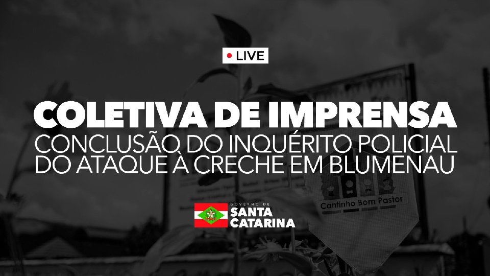 Ao Vivo Governo De Sc Conclui Inquérito Policial No Caso Envolvendo O