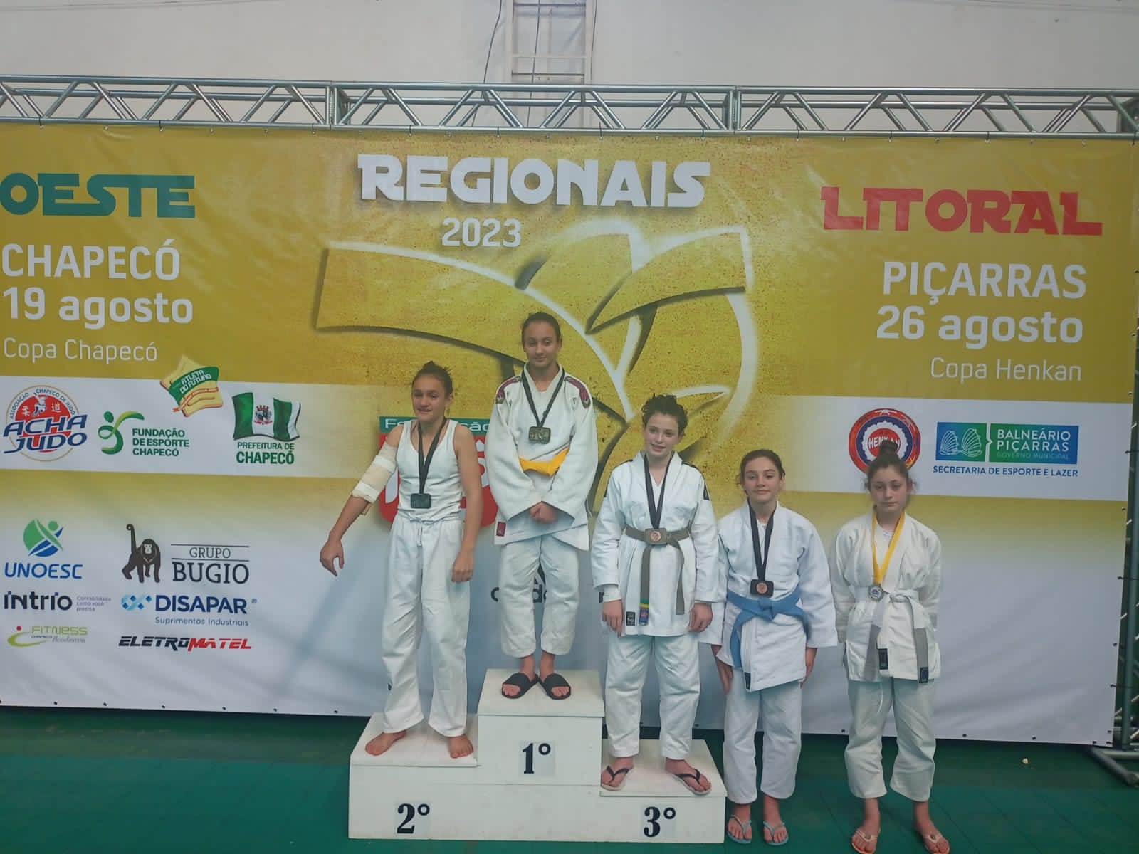 Apaj conquista mais de 10 medalhas para Chapecó - ClicRDC