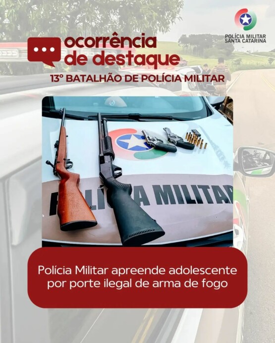 Após Ter Ameaçado Matar Outra Pessoa Adolescente é Apreendido Por
